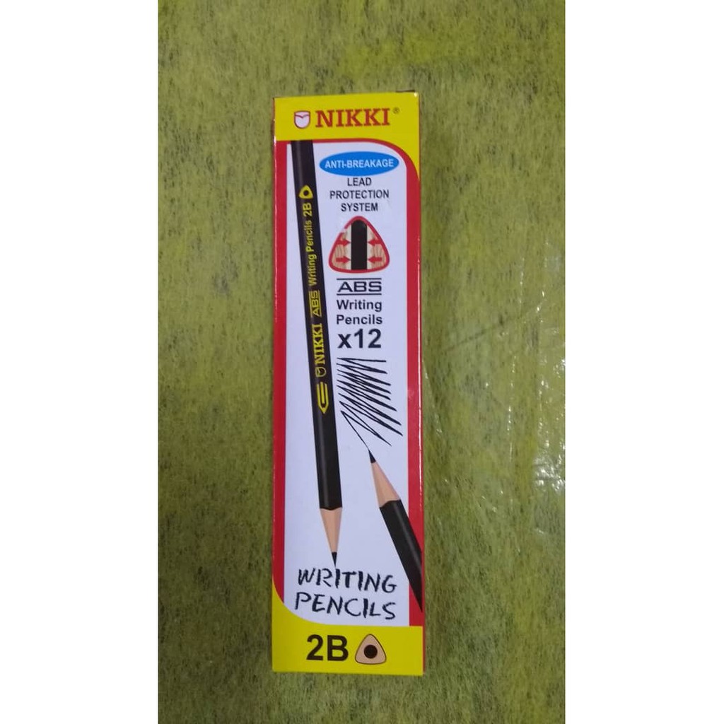 Nikki 2B Pencil (12pcs/box) | Shopee Philippines