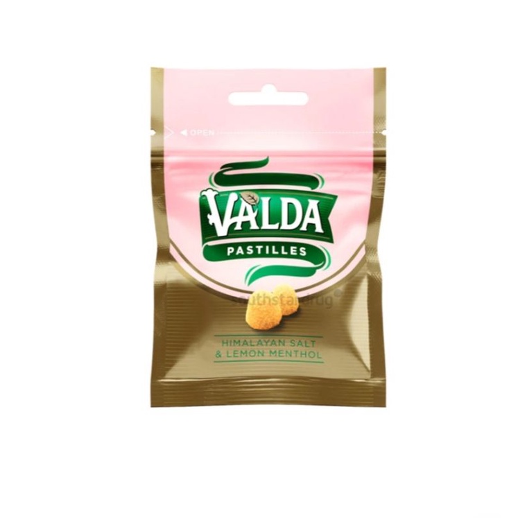 Valda Pastilles Lemon / Menthol / Himalayan Salt and Lemon Mentol - 20g ...