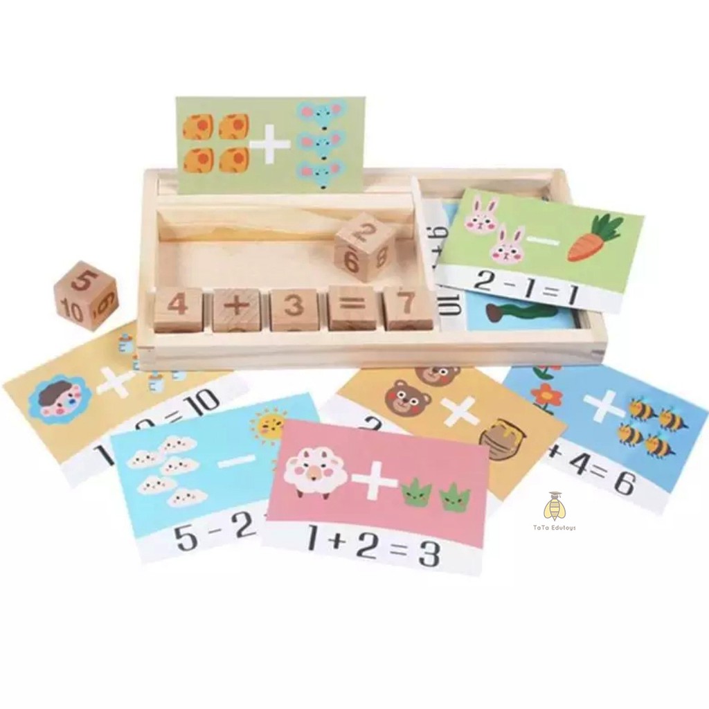 See & Count Math Game | Educational Toys | Tata Edutoys | Shopee ...