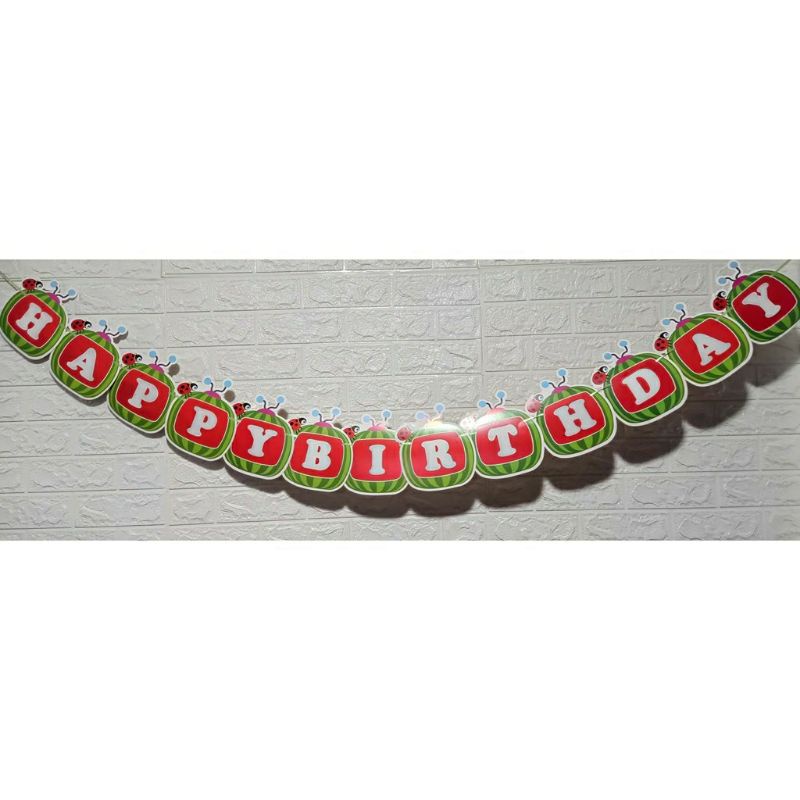 cocomelon hbd banner pakwan and family design | Shopee Philippines