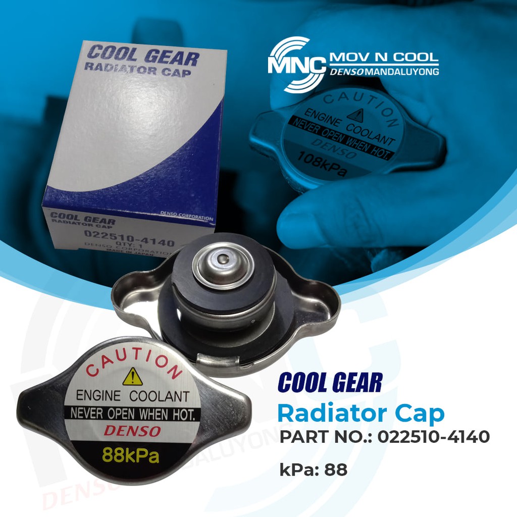 Denso Radiator Cap 88kp(4140) | Shopee Philippines