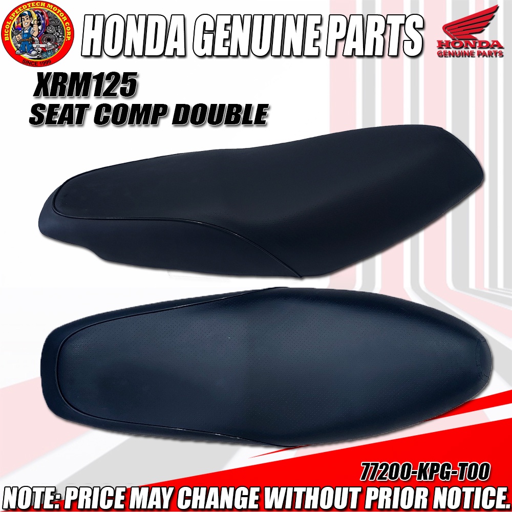 XRM 125/ RS 125 SEAT COMP DOUBLE (HPI) (Genuine: 77200-KPG-T00 ...