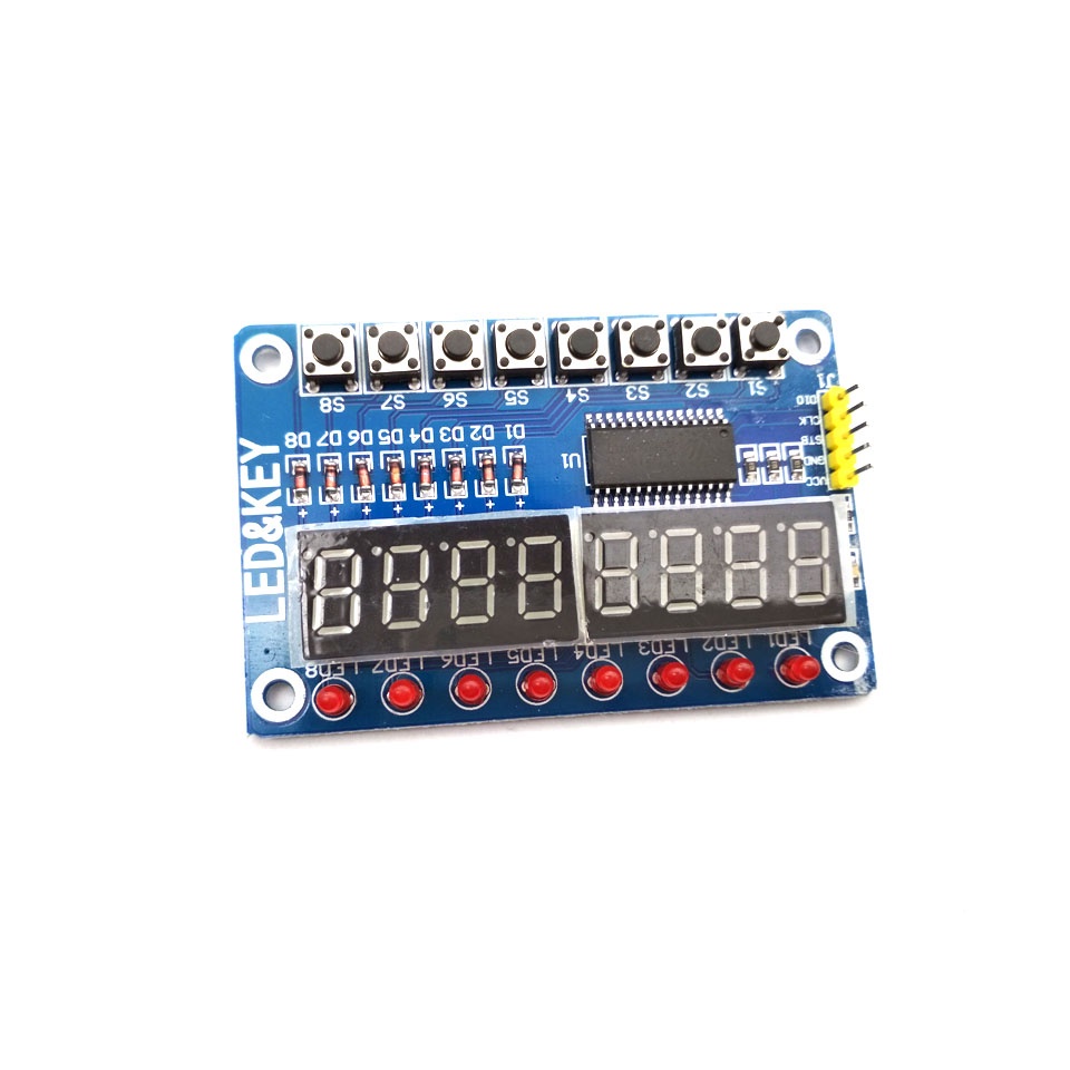 Key Display For AVR New 8-Bit Digital LED Tube 8-Bit TM1638 Module ... Key Display For AVR New 8-Bit Digital LED Tube 8-Bit TM1638 Module ...