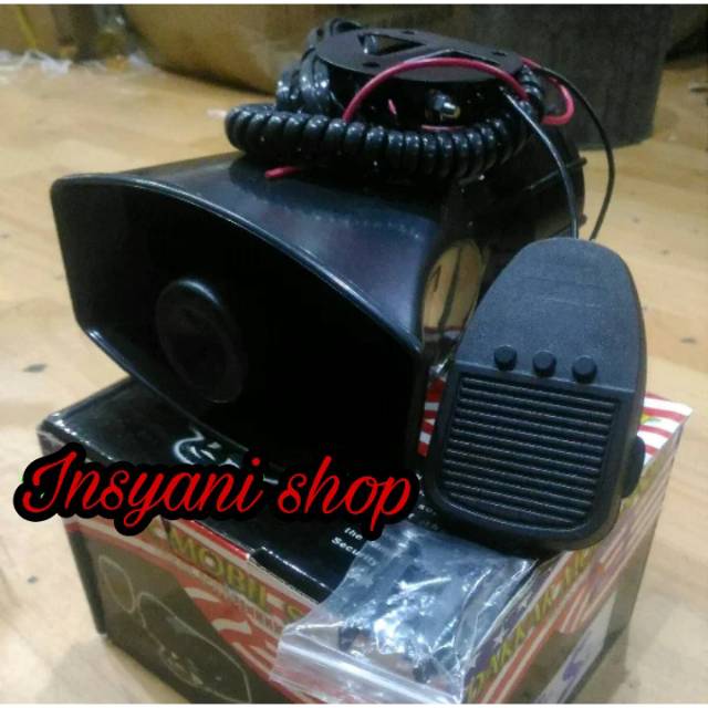3-voice Police Siren toa Horn | Shopee Philippines