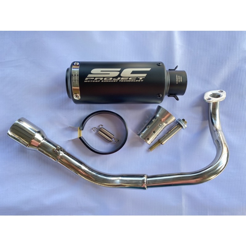 Sc Project with elbow for Honda Click 125i | 150i V1-V2 | Shopee ...
