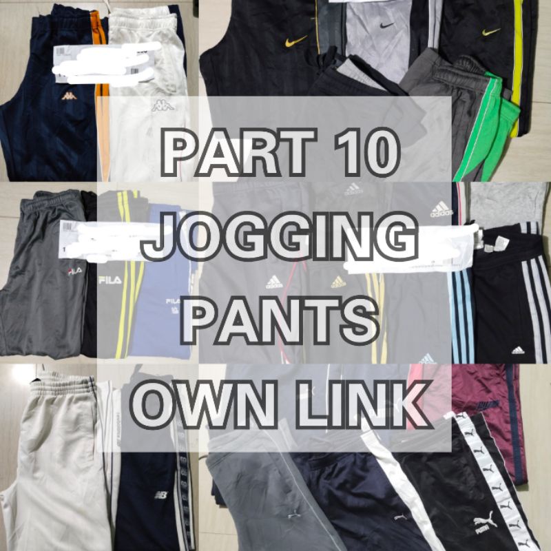 PART 10 OWN LINK JOGGING PANTS | Shopee Philippines