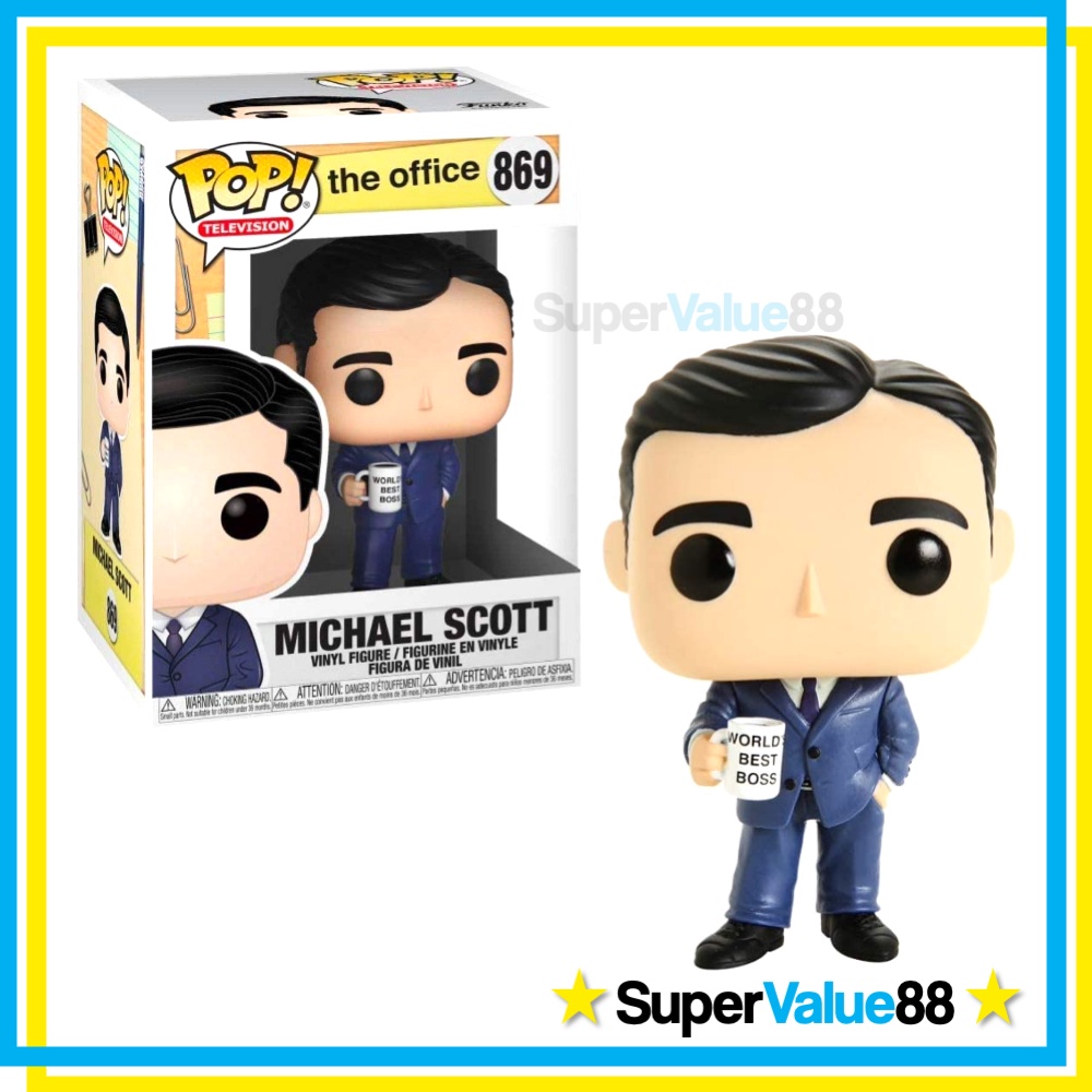 Original Funko POP! TV #869 The Office - Michael Scott in Classic Suit ...