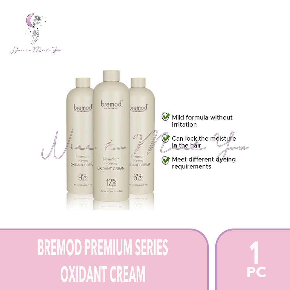 Bremod Hydrox Oxidizing Oxidant Cream 1000ml Premium Series Beauty Care ...