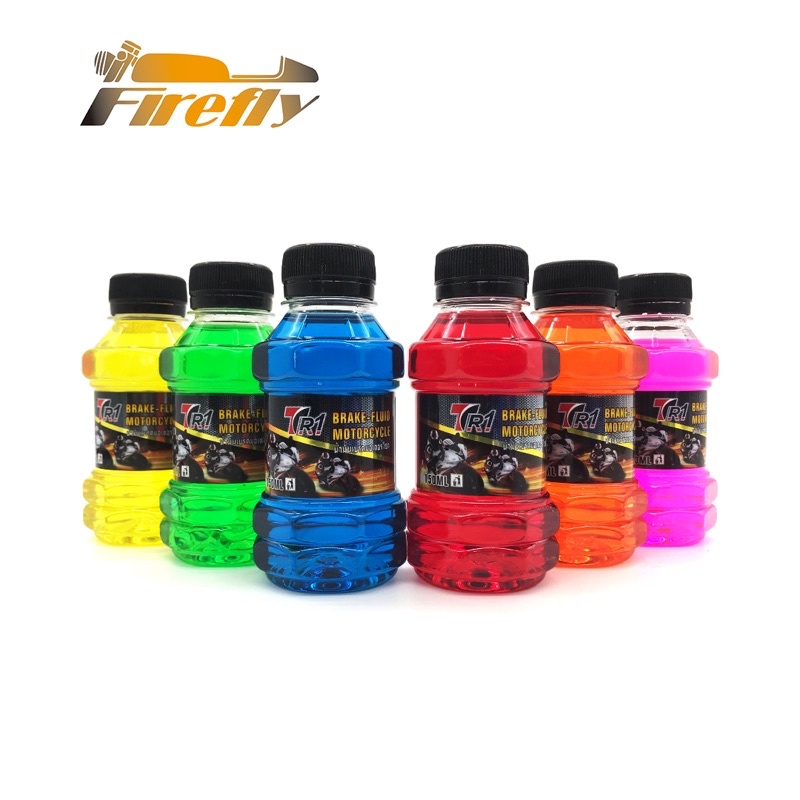 Firefly Motorcycle Brake Fluid colored 100Baht 150ML Made in THAILAND ...
