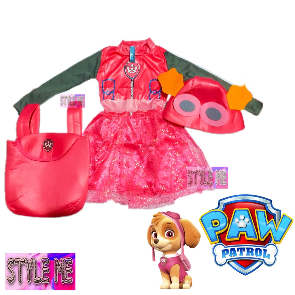 Paw Patrol Skye Costume Cosplay Roleplay Birthday Party or Any Special ...
