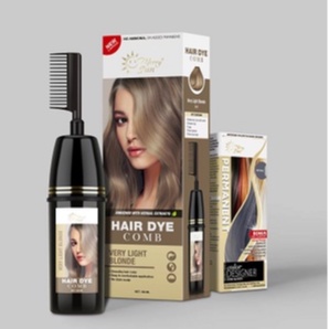 Perma-nent Hair Color Hair Dye 168ml Comb Hair Dye Cream Mix Hair Care ...