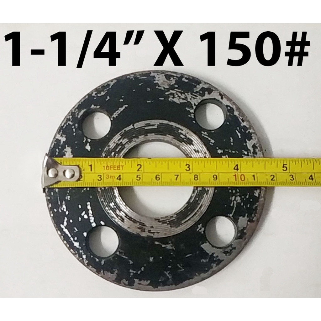 BI SLIP ON FLANGE 1-1/4" x 150# FLAT FACE BLACK IRON | Shopee Philippines