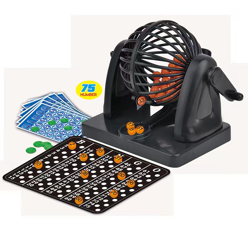 JJT Bingo Game Console Simulative Lotery Creative Children Educational ...