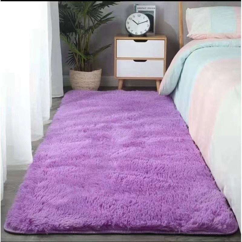 80cm x 120cm Home Living Fluffy Rugs Shaggy Dining Room Floor Home ...