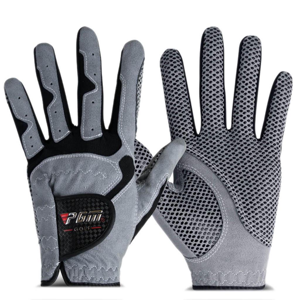 PGM Golf Gloves Men's Microfiber Cloth Sports Gloves （Left Hand ，Gloves ...