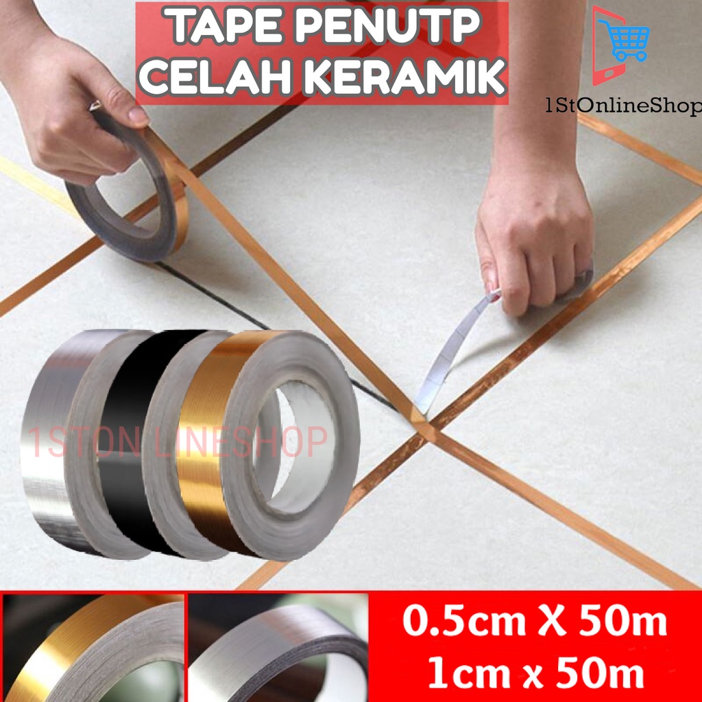 ROLLS OF STICKER COVERING CERAMIC GAPS BIN WALL FLOOR LIMITER STICKER ...