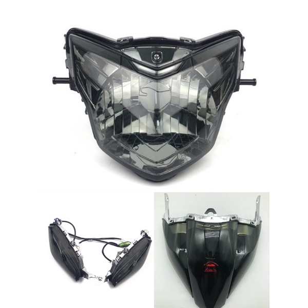 Yamaha LC135 V4 V5 V6 V7 Head Lamp Lampu Depan signal depan smoke tail lamp smoke Lcv4 v5 v6 v7 ...