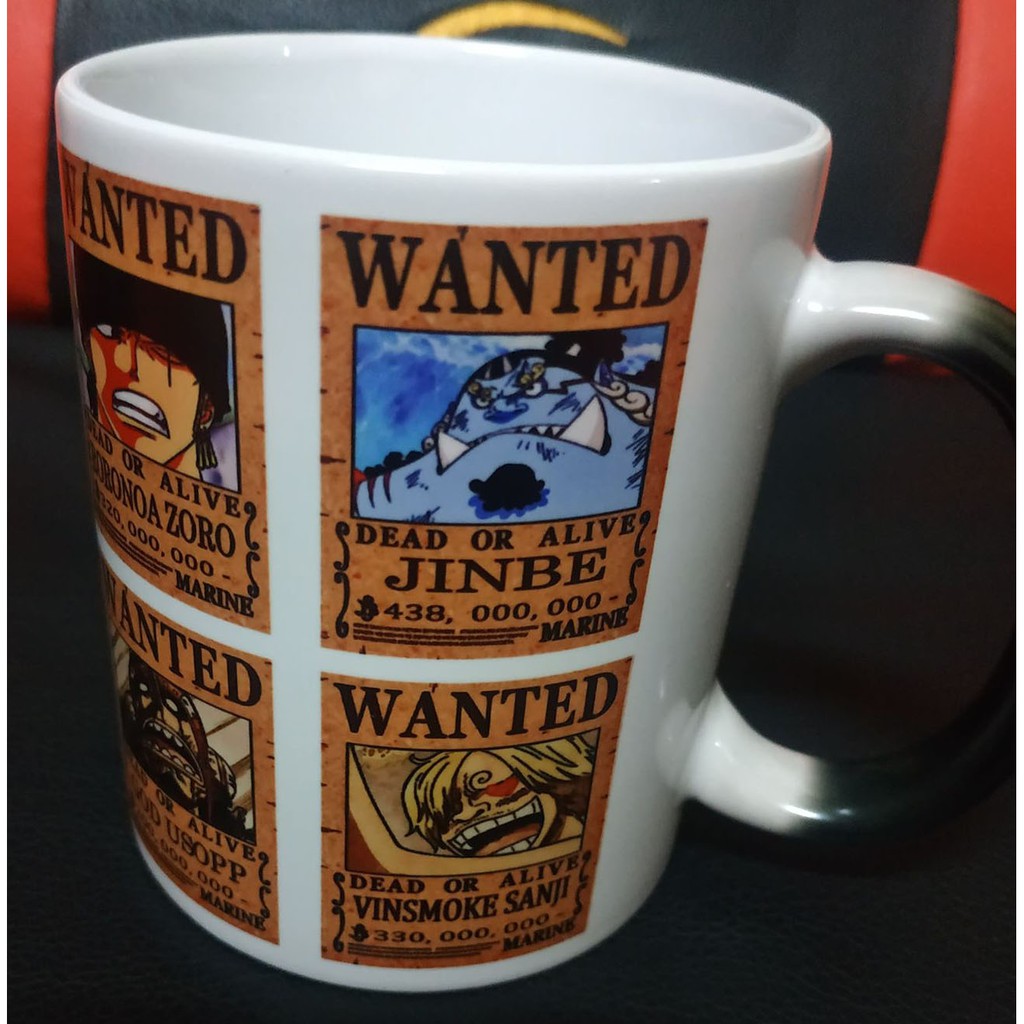 magic mug wanted poster design one piece | Shopee Philippines