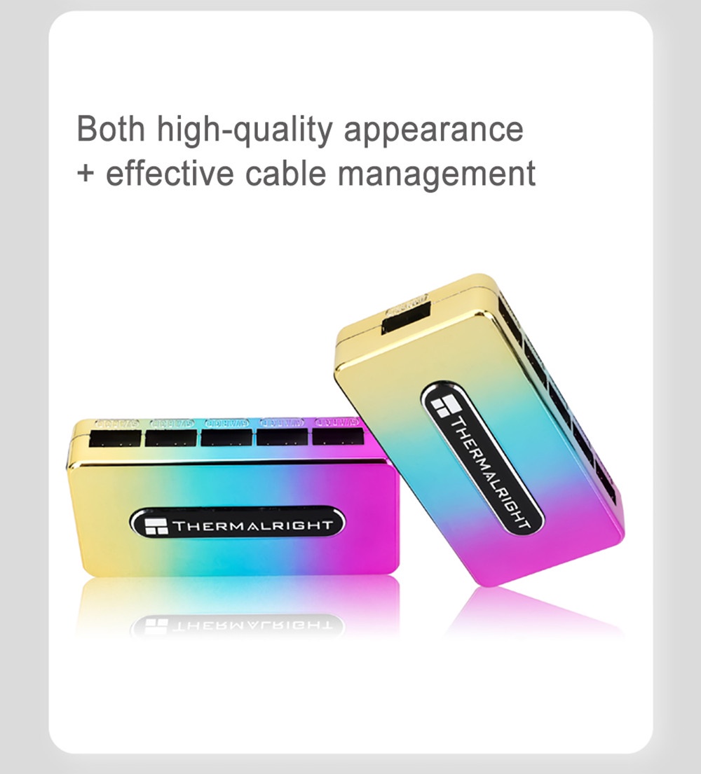 Thermalright ARGB RGB HUB Controller REV.A 5V 3PIN/12V 4PIN motherboard ...