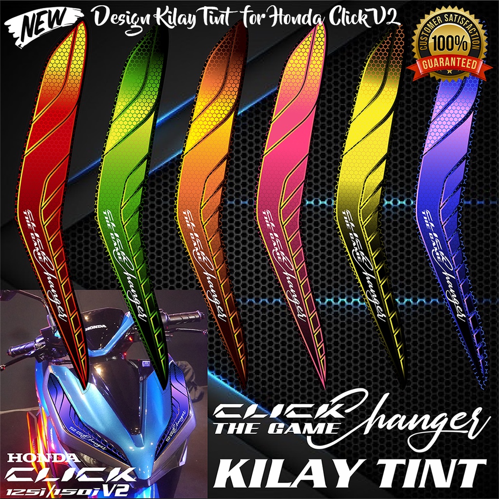 NEW HONDA CLICK V2 & V3 KILAY TINT GAME CHANGER | Shopee Philippines