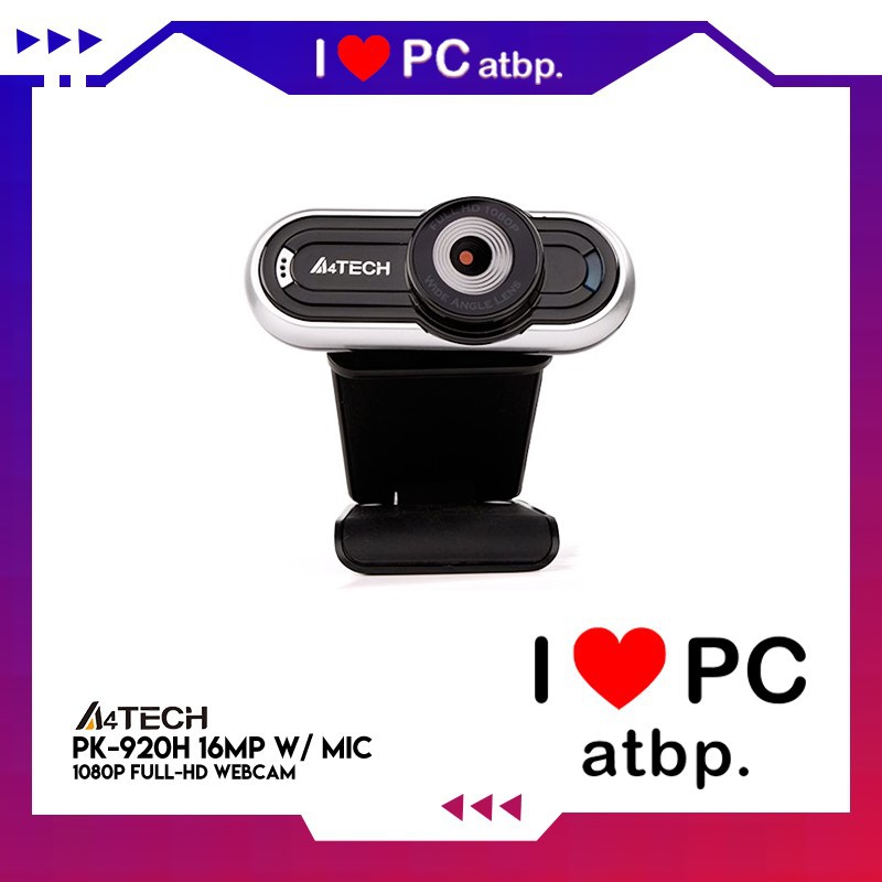 A4tech Webcam 1080p Full Hd Pk 920h 16mp W Mic Shopee Philippines