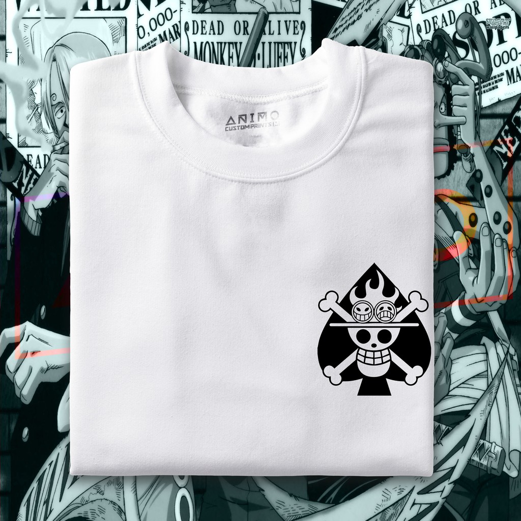 ONE PIECE Minimalistic Tee Shirt Design - ANIME SHIRT- ANIMO APPAREL ...