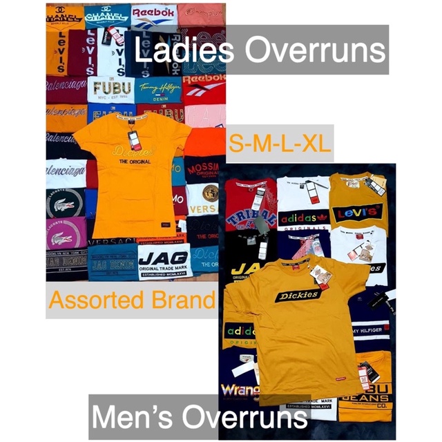 BRANDED OVERRUN/ MALL PULL OUT/ASSORTED OVERRUNS | Shopee Philippines