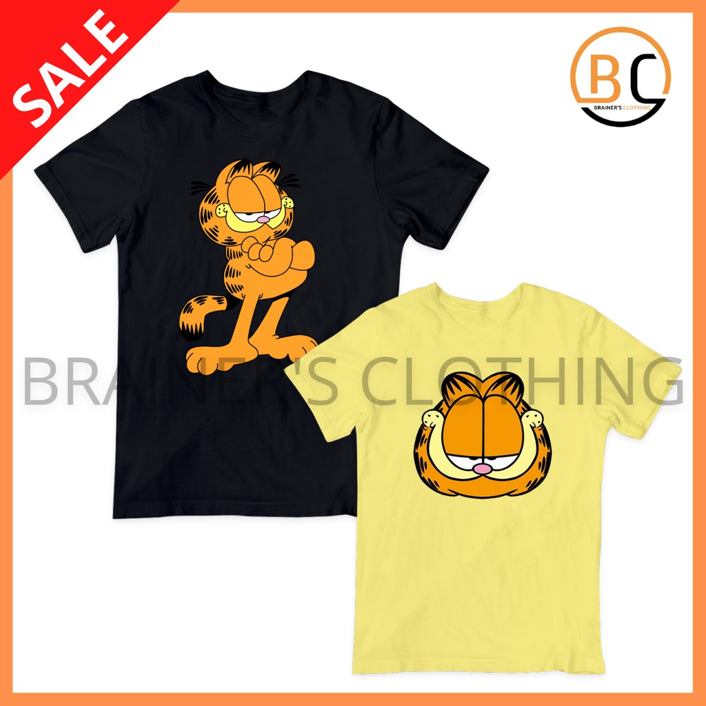 GARFIELD ROUND NECK SHIRT FOR KIDS (RANDOM GARFIELD DESIGN) | Shopee ...
