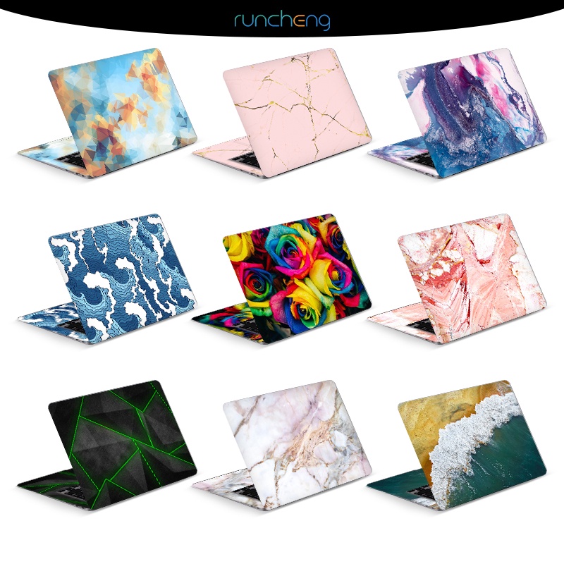 DIY Cover Laptop Sticker Laptop Skin Art Deco Decal 12/13/14/15/17 Inch ...