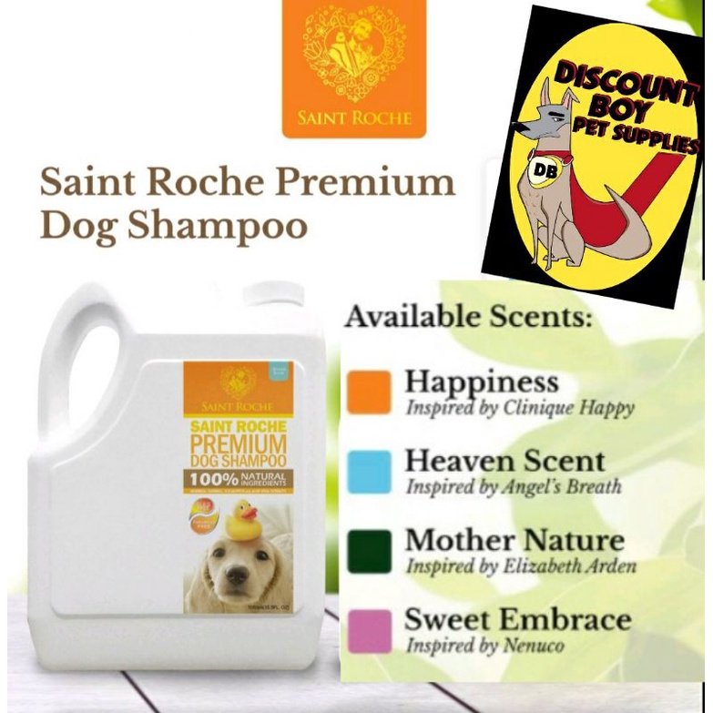 Saint Roche Premium Dog Shampoo (1 Gallon) | Shopee Philippines
