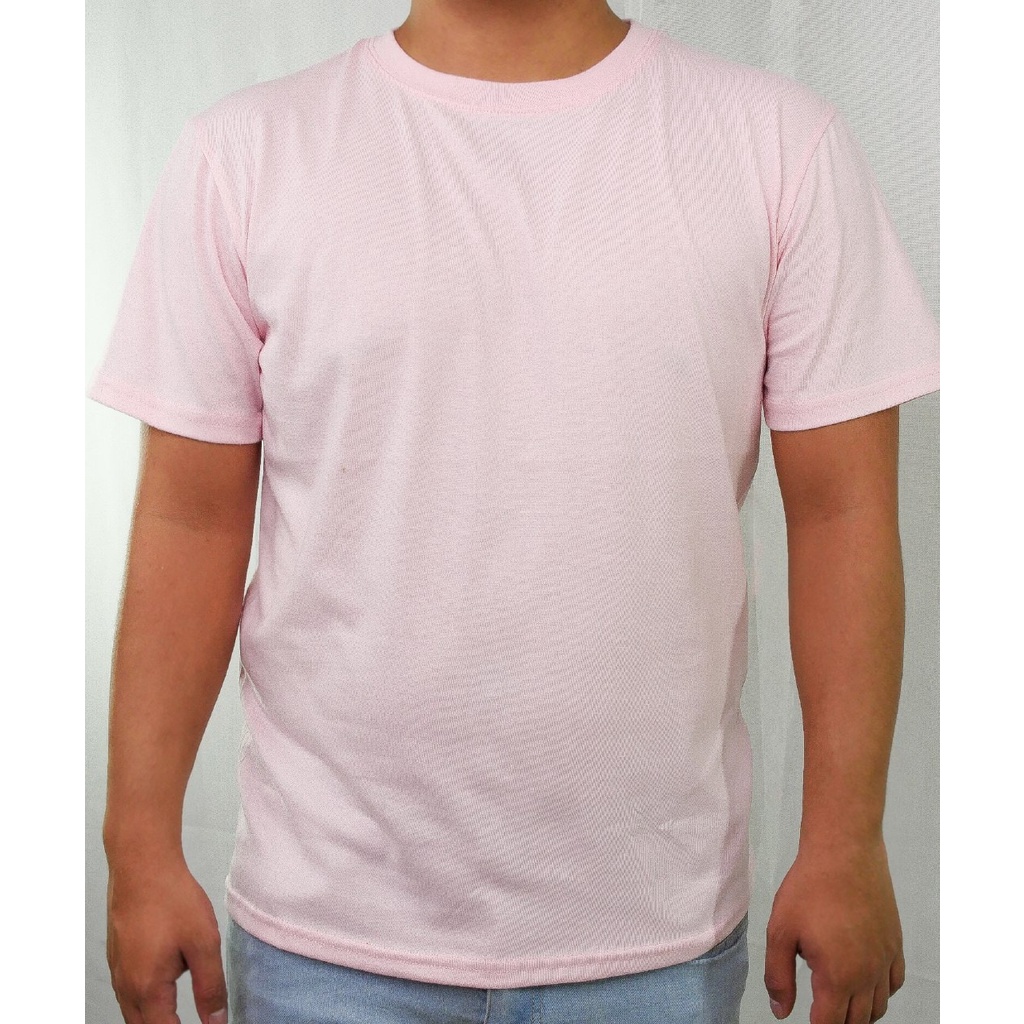 Dannon Clothing Roundneck Plain T-shirt 100% Cotton (Pearl blush,Laso ...