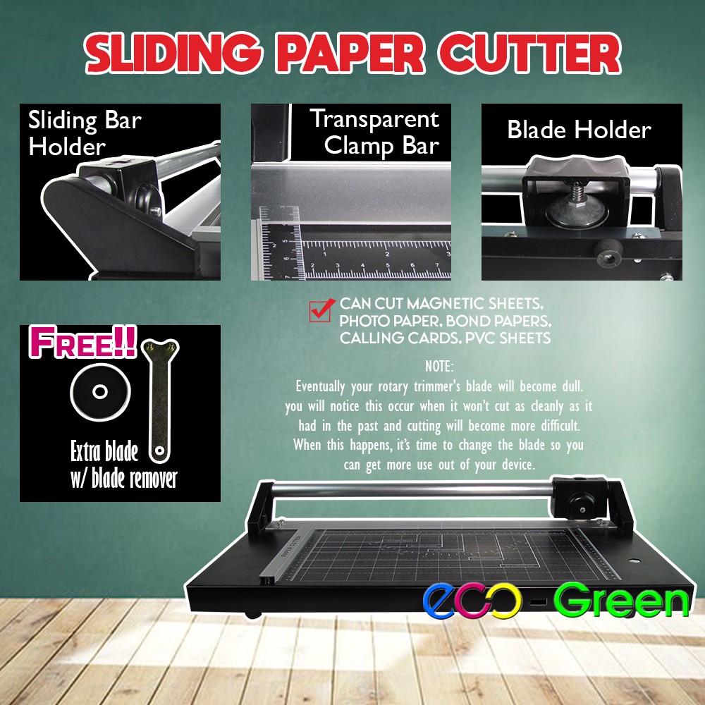 Heavy Sliding Cutter A3 size for cutting photo, film, card, thin ...