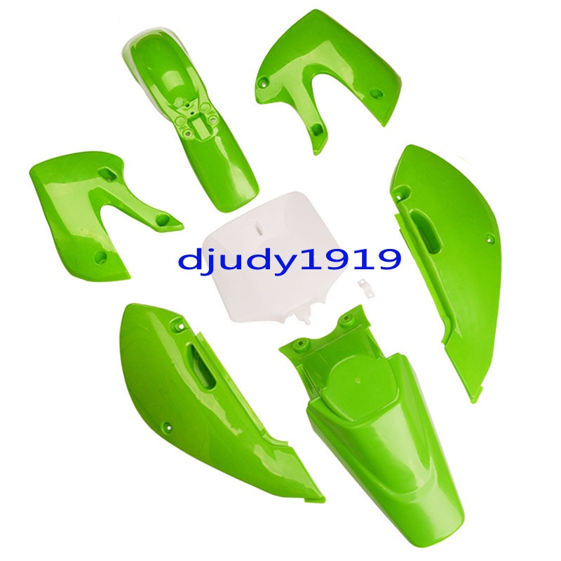 Plastics for Fender Fairing Kit for Kawasaki KLX 110 KX65 110cc PIT ...