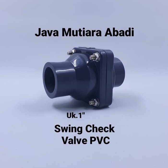 Swing Check Valve PVC/Klep tabok 1 inch | Shopee Philippines