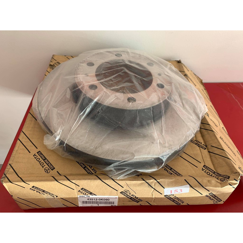 Toyota Fortuner, Hilux 2005 - 2008 Front Rotor Disc - 43512-0K090 ...