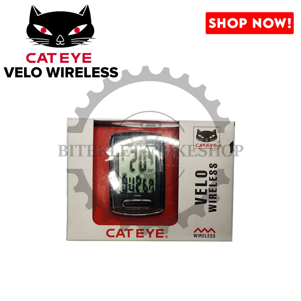 CATEYE VELO WIRELESS SPEEDOMETER | Shopee Philippines