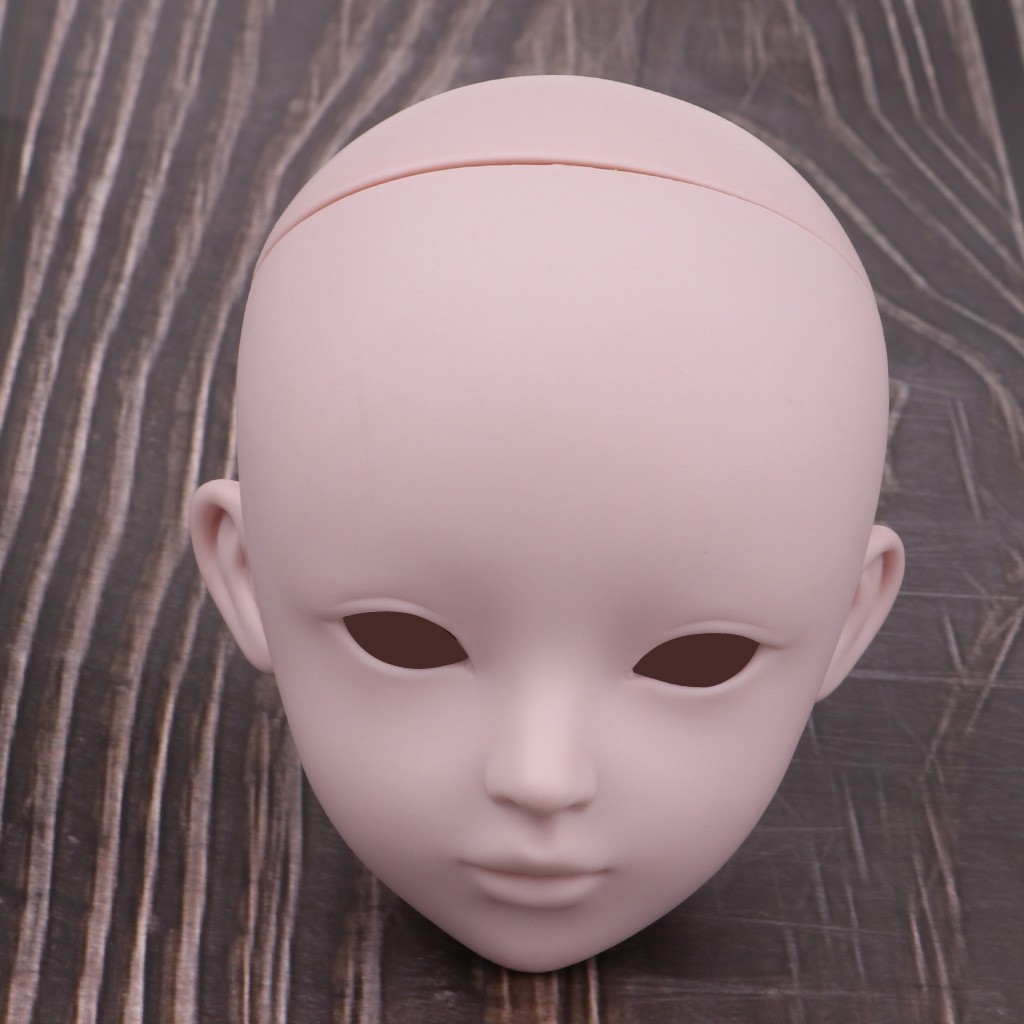 Chiwanji 1/ BJD Doll Head Sculpt Ball Jointed Dolls Head Model Body ...