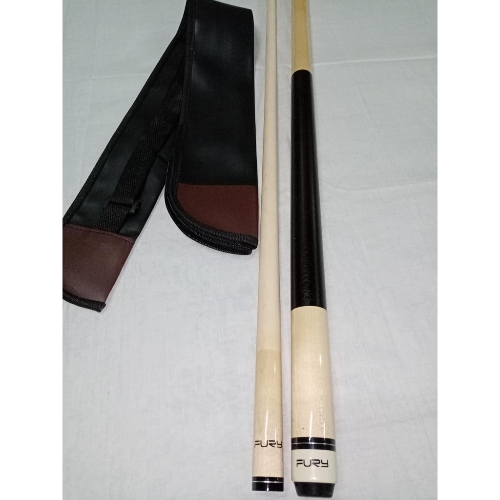 FURY PLAIN BILLIARD CUE STICK WITH SOFTCASE | Shopee Philippines