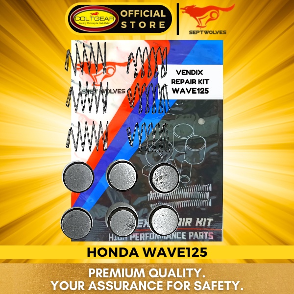 SEPTWOLVES Vendix Drive Repair Kit for Honda Wave125 | Shopee Philippines