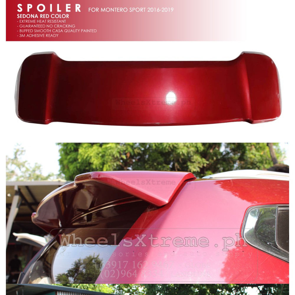 Montero Sport 2016-2019 ( Casa Quality Painted ) SEDONA RED body color ...