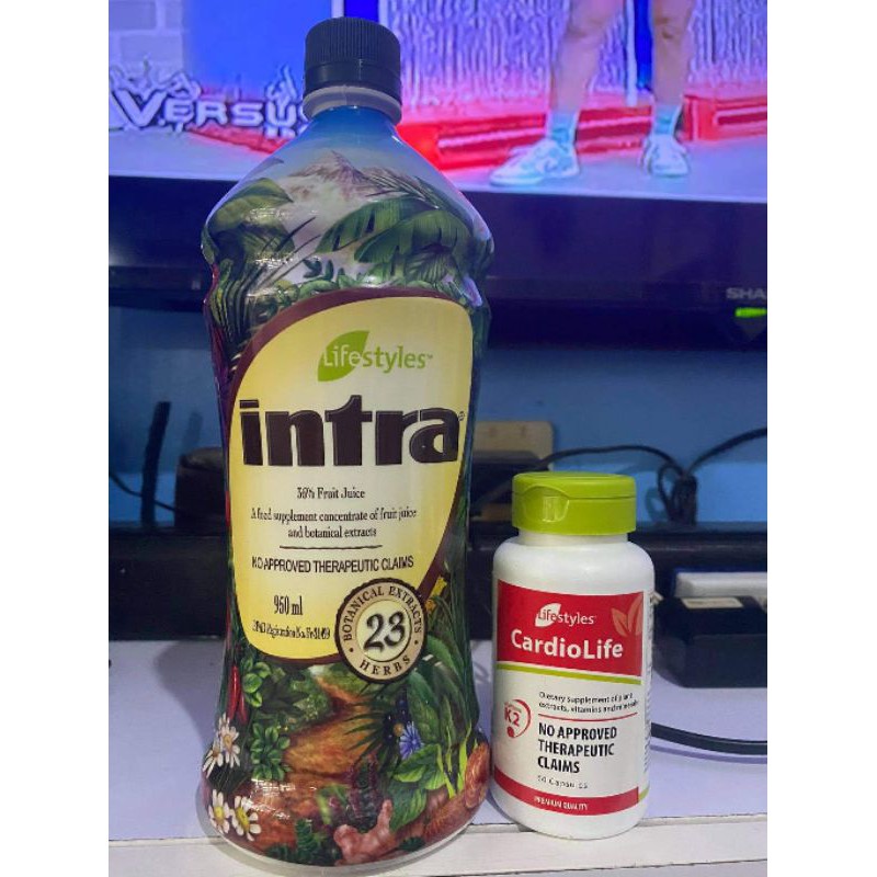 1 INTRA JUICE 1 cardiolife Bundle by LIFESTYLES | Shopee Philippines