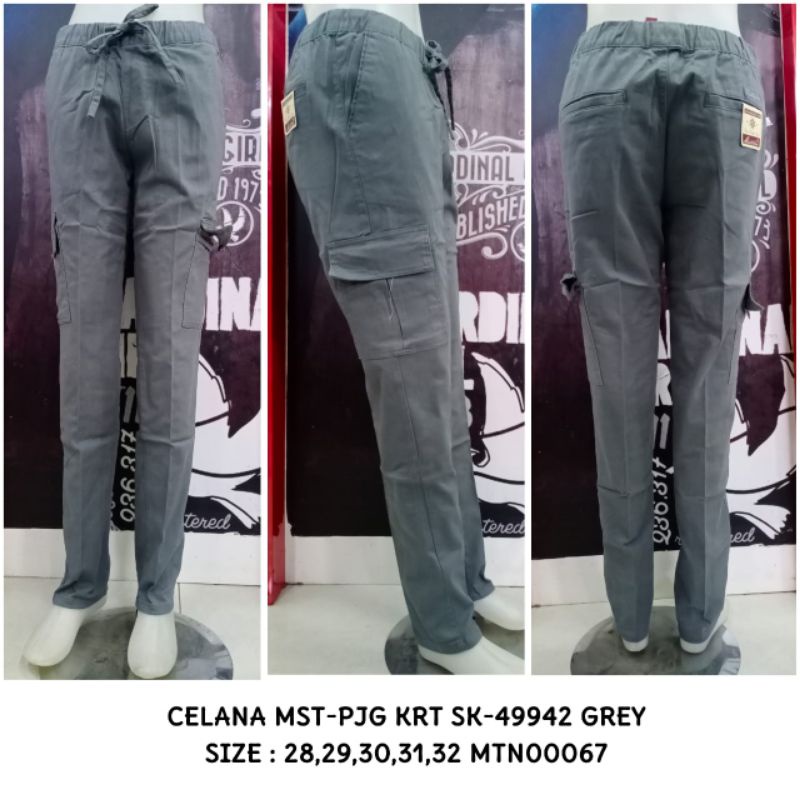 Mystitent LADIES CARGO Pants MST-PJG KRT SK-49941 Gray SIZE 28-32 ...