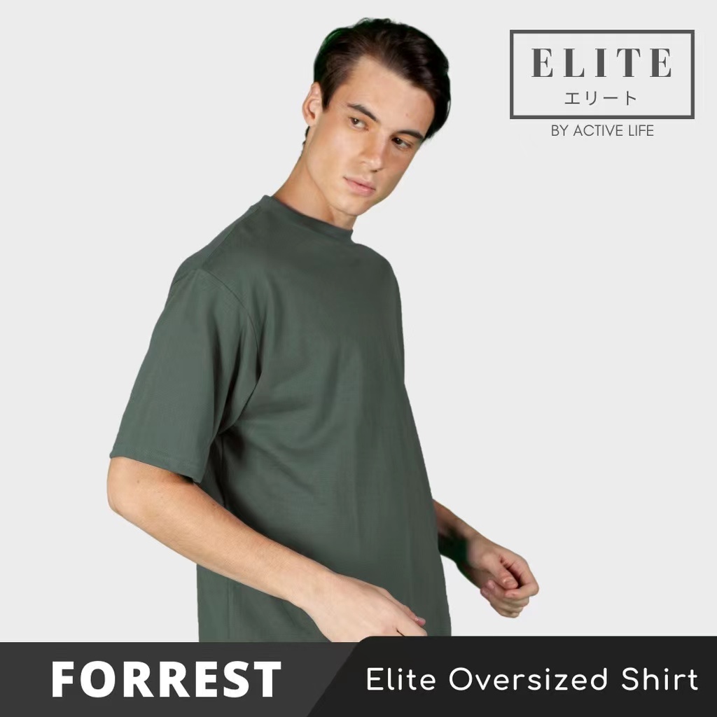 OVERSIZED ELITE Active Life Round Neck 8 Colors (XS to XL) | Shopee ...