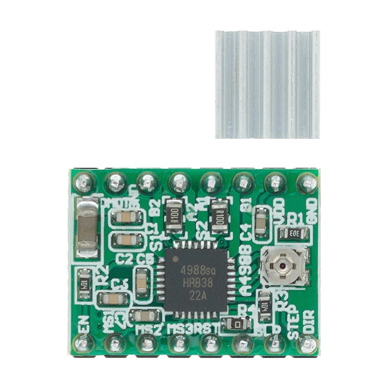 Circuitrocks Stepper Motor Driver Stepstick A4988 Drv8825 With Heat ...