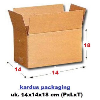 Cardboard/box/packing new / uk. 14x14x18 cm | Shopee Philippines
