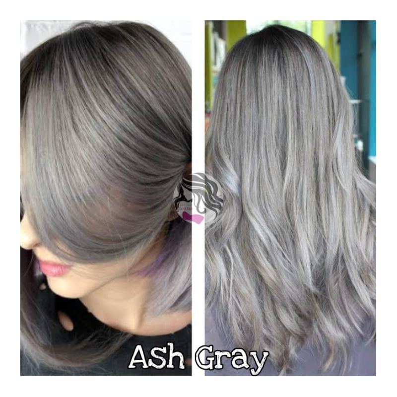 Ash Gray Granny Hair Color | Shopee Philippines