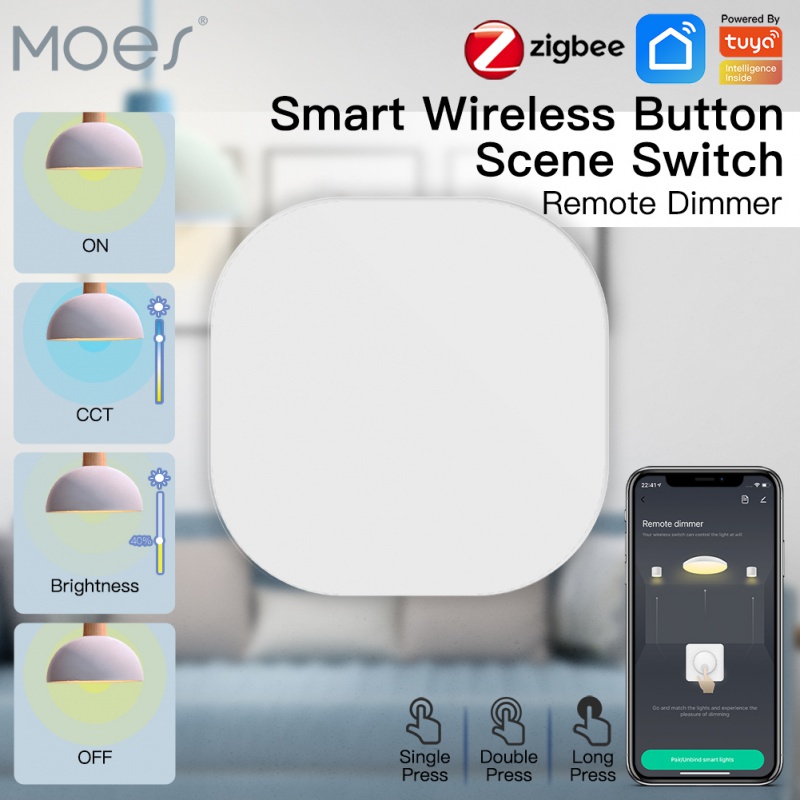 Tuya ZigBee Smart Key Switch Wireless Remote Control Key Controller ... Tuya ZigBee Smart Key Switch Wireless Remote Control Key Controller ...