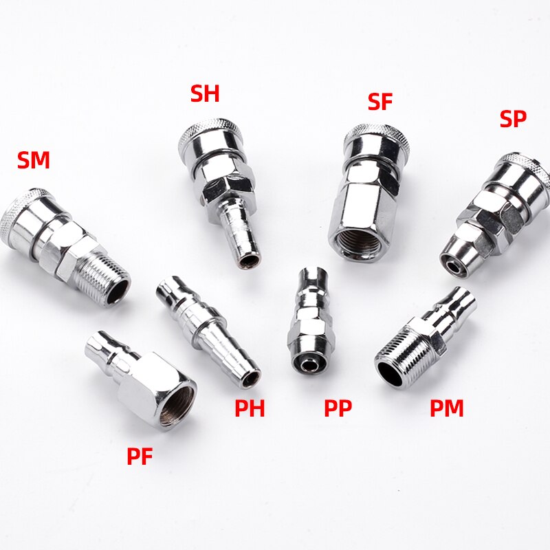 Pneumatic raccord hose quick connector pneumatic releas hose fitting ...
