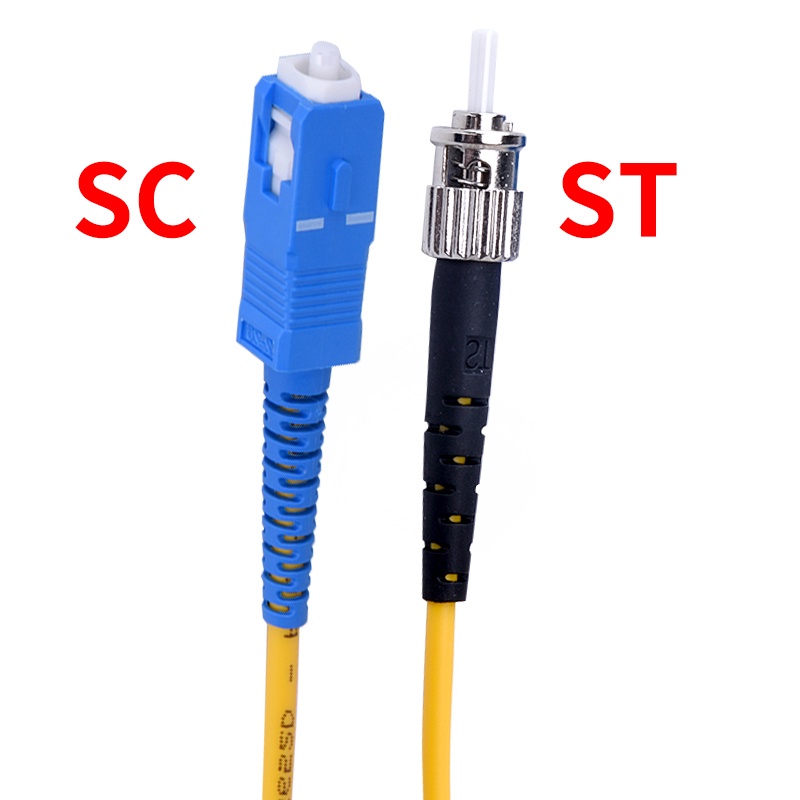 Single-mode fiber patch cord SC-SC to LC-FC-ST pigtail carrier grade ...