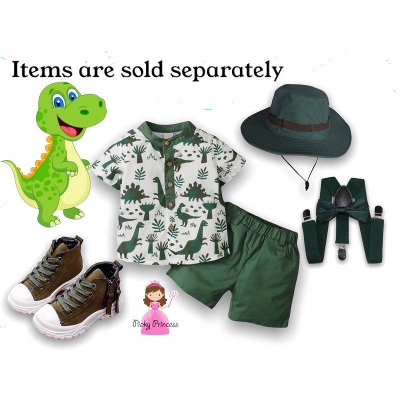 Jungle Safari Zoo keeper dinosaur birthday theme outfit photoshoot ...